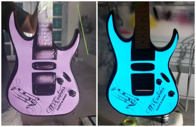 Light Up Guitars | TD Customs - Certified Lumilor Lab