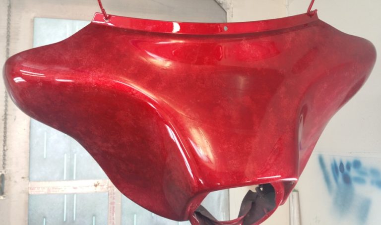 motorcycle paint job marble effect