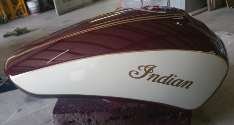 Indian Motorcycle Paint Job | TD Customs Paint & Body
