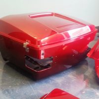 Fade Paint Job on Harley Motorcycle | TD Customs